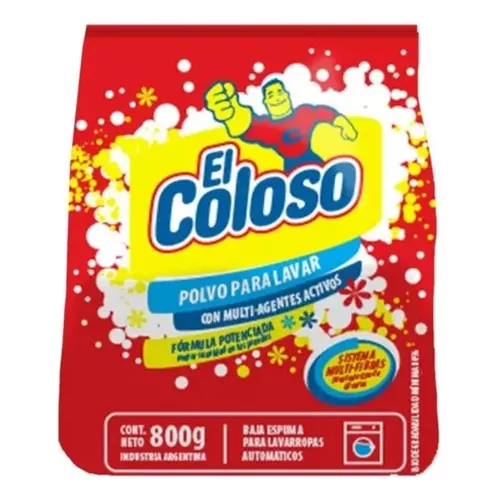 Jabon en Polvo Coloso Baja Espuma 800g – Point la Ventanita